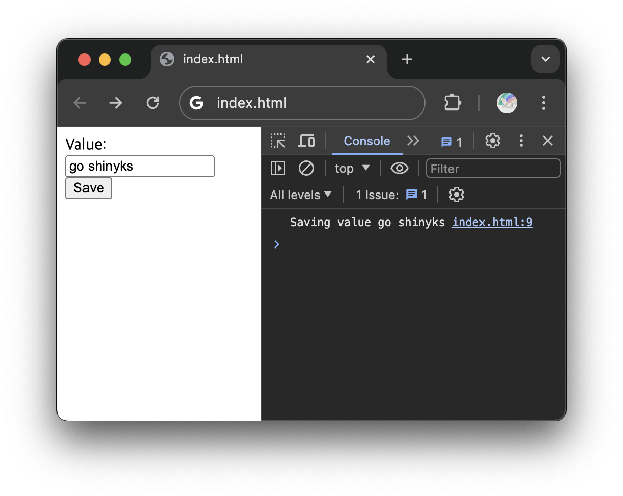 자바스크립트 Form 사용법 Input 값 가져오기 Javascript